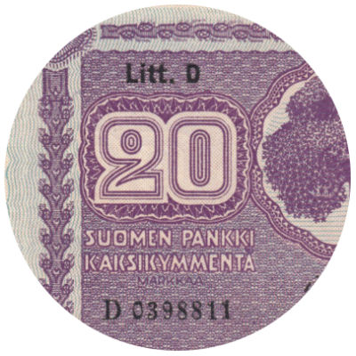 20 Markkaa 1918-1993 : Tervetuloa Keräilyn Maailmaan, Finntimo.com